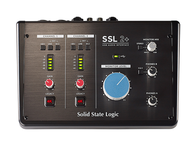 Solid State Logic SSL 2+ | 2in/4out USB Audio Interface