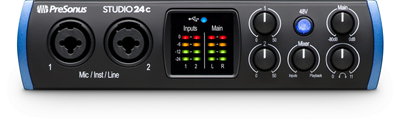 PreSonus Studio 24c | USB-C Audio Interface