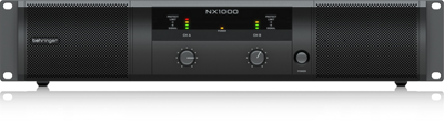 Behringer NX1000 pojačalo sa stereo skretnicom