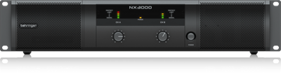 Behringer NX3000 pojačalo sa stereo skretnicom