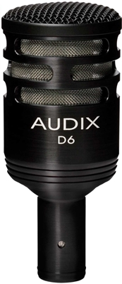 Audix D6 Dynamic Instrument Mic