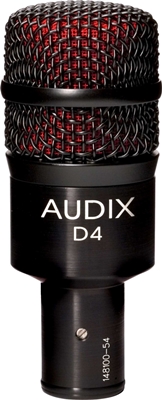 Audix D4 Dynamic Instrument Mic