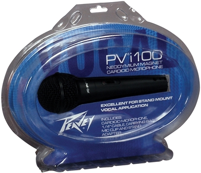 Peavey PVi100 Jack/XLR dinamički vokalni mikrofon s Kablom