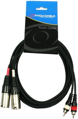 American Audio Accu-Cable AC-2XM-2RM/5