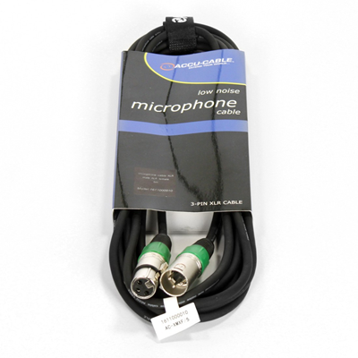 ADJ mikrofonski kabl GREEN XLR/XLR 5m