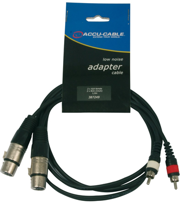 American Audio Accu-Cable AC-2XF-2R/1,5 kabl