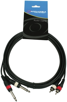 American Audio Accu-Cable AC-2R-2J6M/1,5