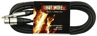 GEWA Microphone cable Hot Wire 5 m black