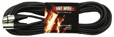 GEWA Microphone cable Hot Wire 5 m black