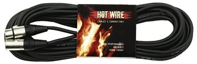 GEWA Microphone cable Hot Wire 10 m black