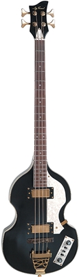 Jay Turser JTB-2B Black bassgitara