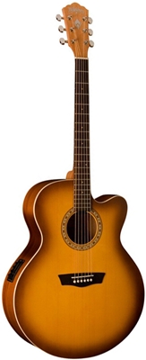 Washburn WJ7SCE Antique Tobacco Sunburst elektro-akustična gitara