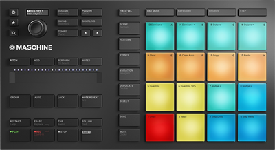 Native Instruments Maschine Mikro MK3 softverski i hardverski kontroler