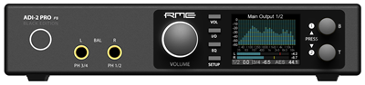 RME ADI-2 DAC Pro FS Black Edition | High-Performance 768 kHz AD/DA Converter