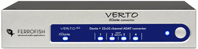 Ferrofish Verto 32 ADAT/Dante konverter