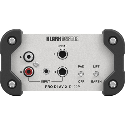 Klark Teknik AV DI 22P stereo pasivni DI box