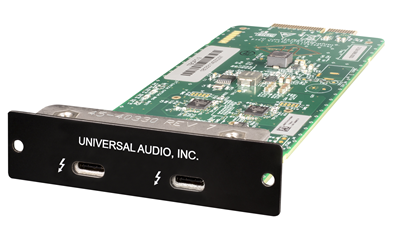 Universal Audio Thunderbolt 3 Option Card