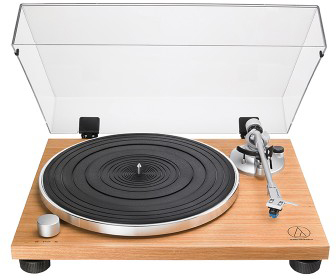 Audio-Technica AT-LPW30TK Manual Belt-Drive Wood Base gramofon