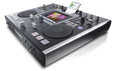 Numark iDJ2
Mix, scratch and perform with your iPod.