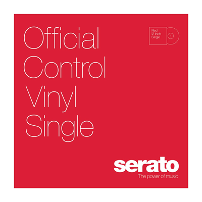 Serato Performance-Serie Vinyl RED kontrolna vinil ploča (Single)