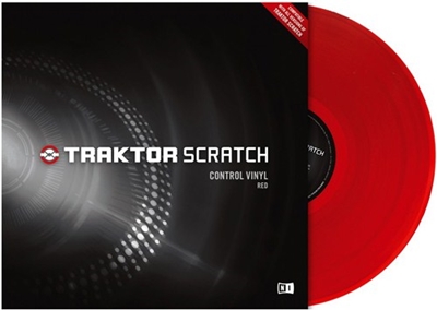 Native Instruments Traktor Scratch Control Vinyl - Red