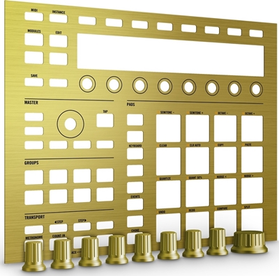 Native Instruments Maschine Custom Kit (Solid Gold)