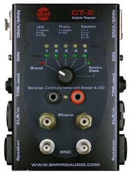 SM Pro Audio CT-2 Cable Tester
Tehnička specifikacija