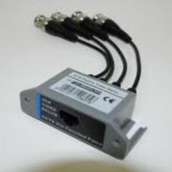 Video balun pasivni 4 chs (RJ-45 na 4xBNC)