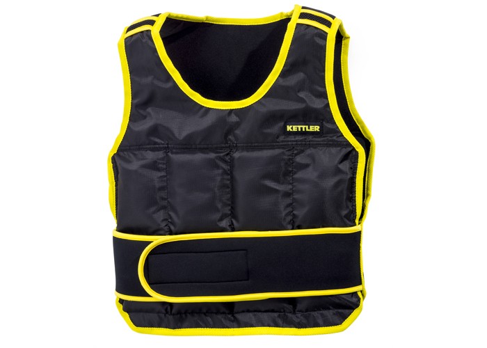 Prsluk sa tegovima Kettler Black-Yellow 6kg FIT-K07373-450