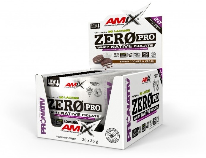 ZeroPro Protein 20x35g Cookie Cream Amix (Rasprodato!)