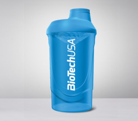 Shaker Wave 600ml, Plavi BioTechUsa