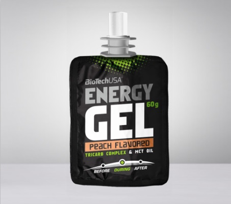 Energy Gel 60ml, Breskva BioTechUsa