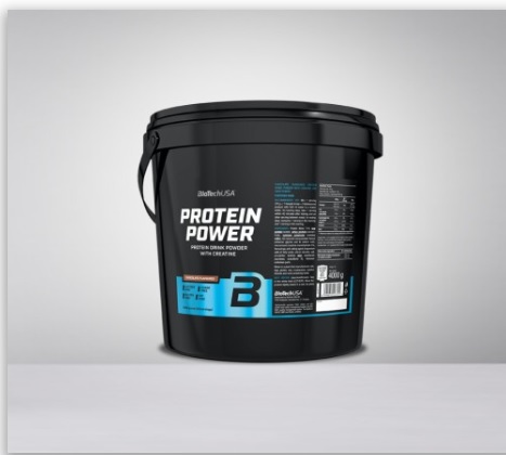 Protein Power, 4kg Jagoda-banana BioTechUsa (Rasprodato!)