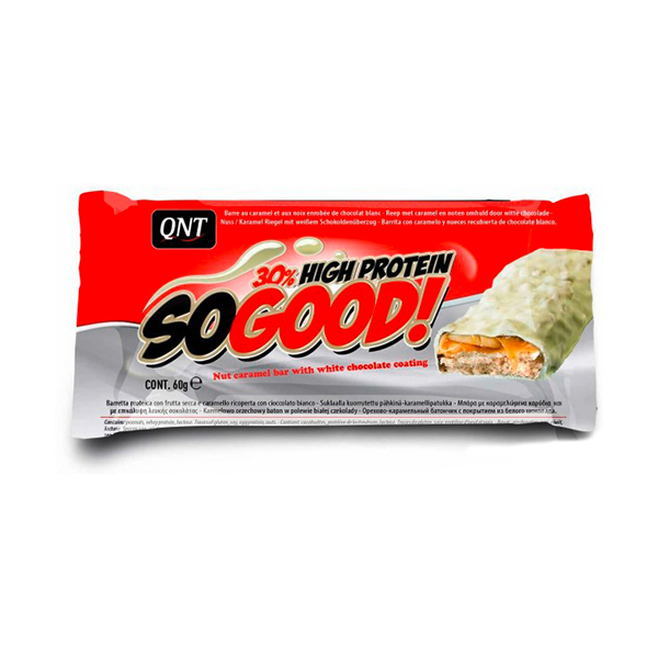 SoGood Bar 15x 60gr Ukus Bela Cokolada-Kokos QNT (Rasprodato!)