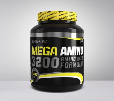 Mega Amino 3200, 500tab, BioTechUsa