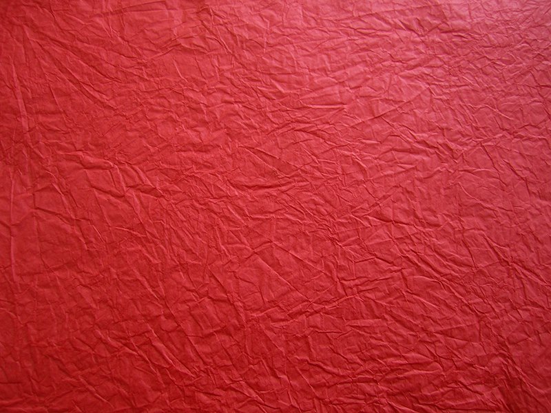 Gužvani papir - crveni
