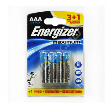 ENERGIZER MAXIMUM AL LR3 blister 3+1 kom