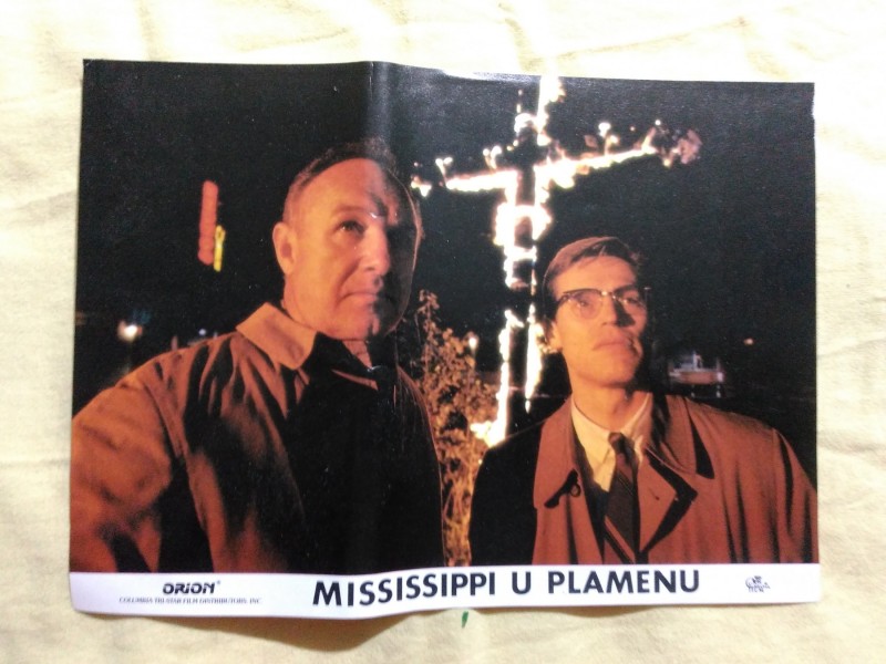 Mississippi u plamenu, filmski flajer