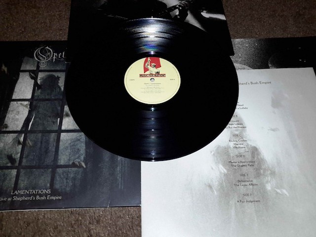 Opeth - Lamentations 3LP-ja 180 gr.