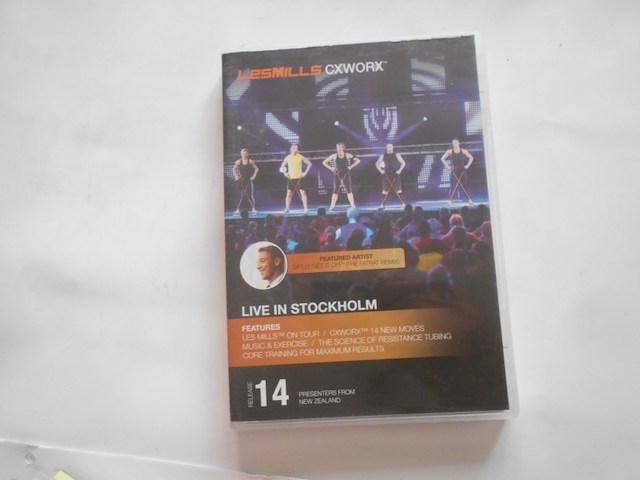 Lesmills release no.14 CXworx Live in Stockholm