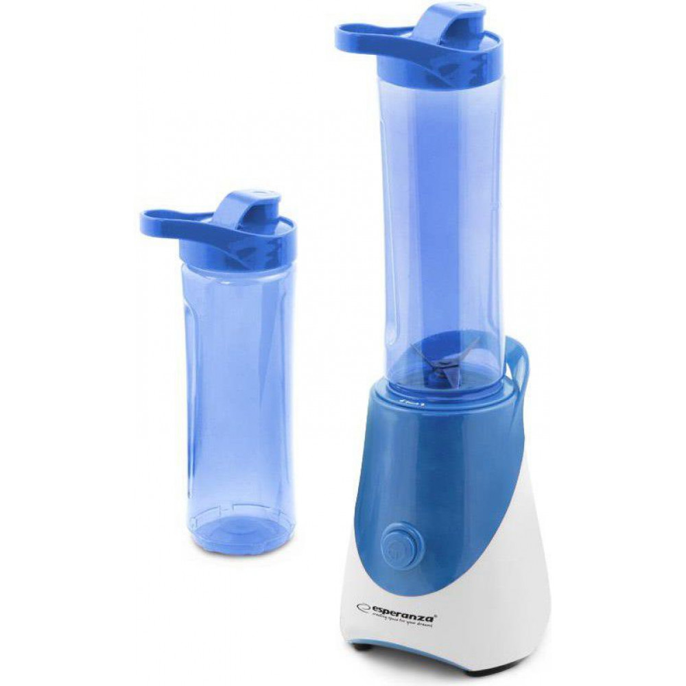Esperanza Mini Blender sa dve boce Blue EKM015B