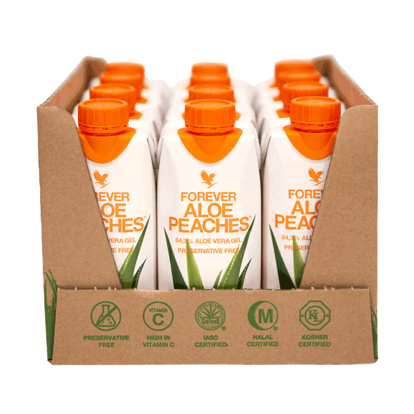 Aloe Peaches 330 ml