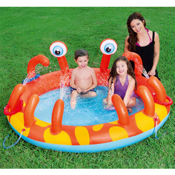 Bestway Interaktivni dečiji bazen Crab 165x150x63 cm 53058