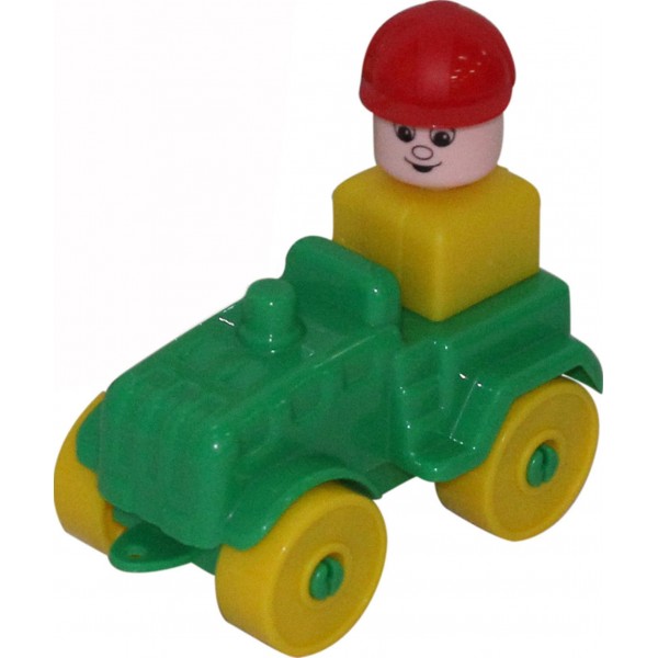 055323 Mini traktor kocke 9 EL.