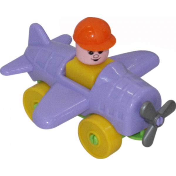 055378 Mini avion kocke 10 EL.