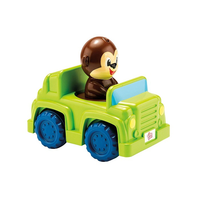 Kids II Auto na potez Press & Zoom Pals – Monkey sku52144-monkey