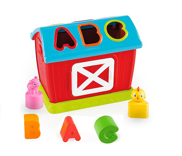 Kids II Barnyard Fun Shape Sorter – Štala sa Oblicima sku9304