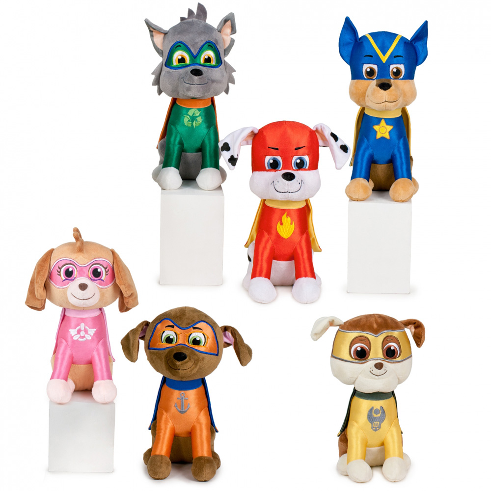 Paw Patrol Plišane Patrolne šape Super pups 27 cm 61-162108