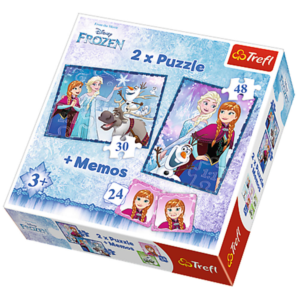 Slagalica 2u1 i Memos Frozen 12-906172