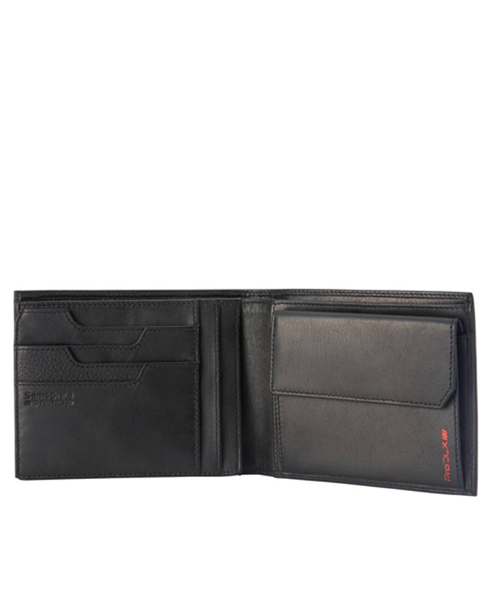 NOVČANIK PRO-DLX 4S SLG-BILLF 7CC+VFLAP+COIN+2C+W BLACK Samsonite